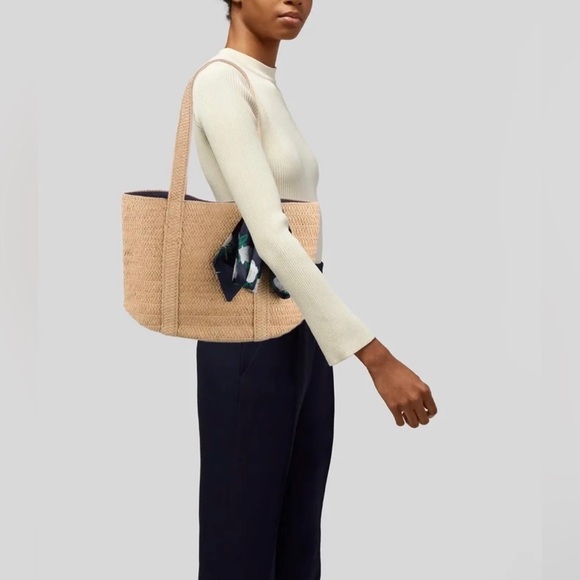 Draper James | Bags | Nwt Draper James Everyday Straw Tote Bag Purse ...